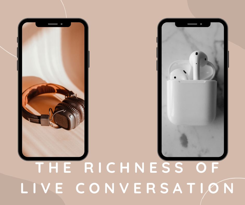 The Richness of Live Conversation – TALES FROM THE BOBBI LAMA
